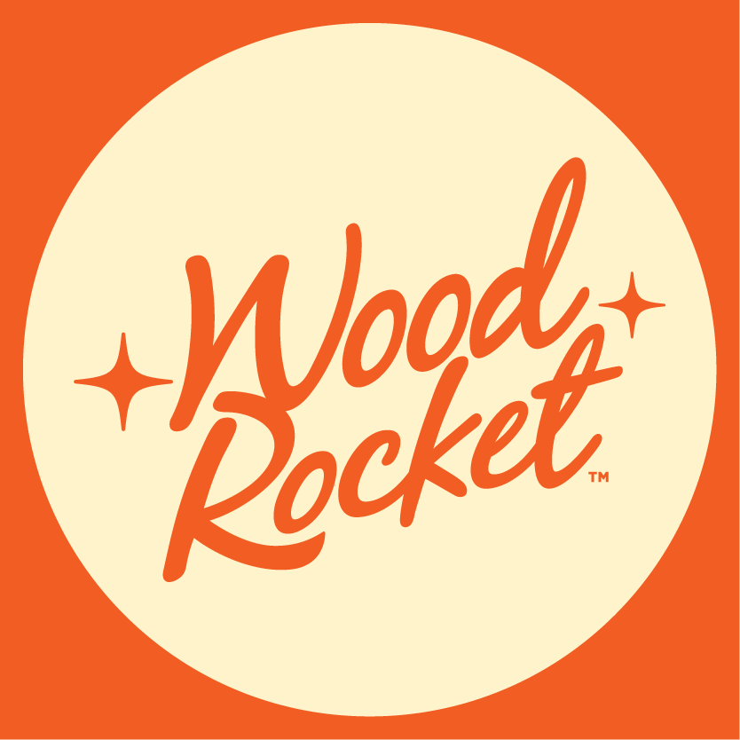 woodrocket orange on cream – Wood Rocket Products