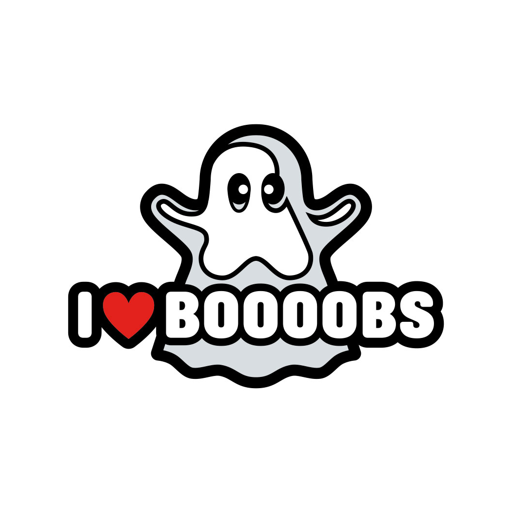 Pin I Love Boobs Ghost Wood Rocket Products