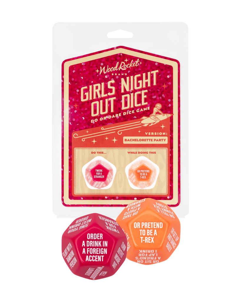 Girls Night Out Dice – Wood Rocket Products